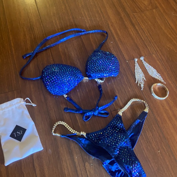 vals bikinis | Swim | Competition Suit From Vals Bikinis Royal Blue ...